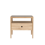 Oak Spindle Bedside Table | Axom Home